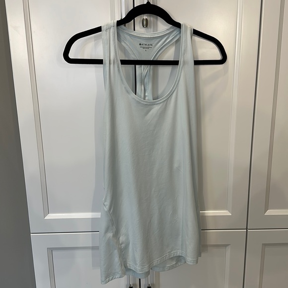 Athleta | Tops | Athleta Light Blue Tank Large | Poshmark